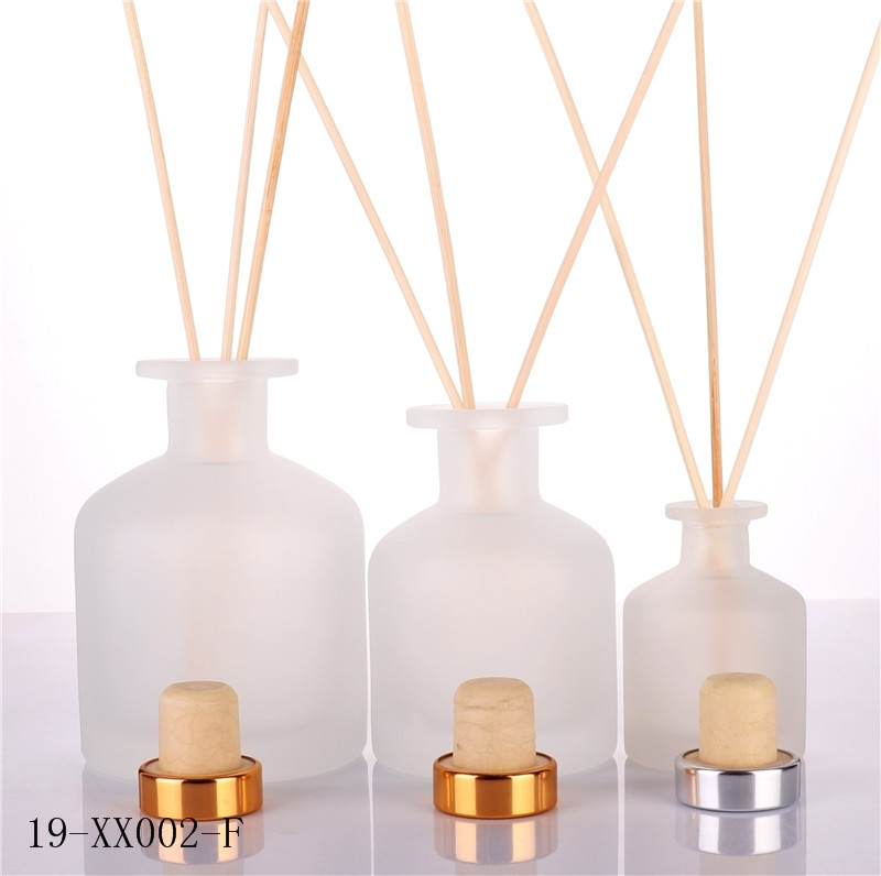 50ml White Reed Diffuser Bottle Glass